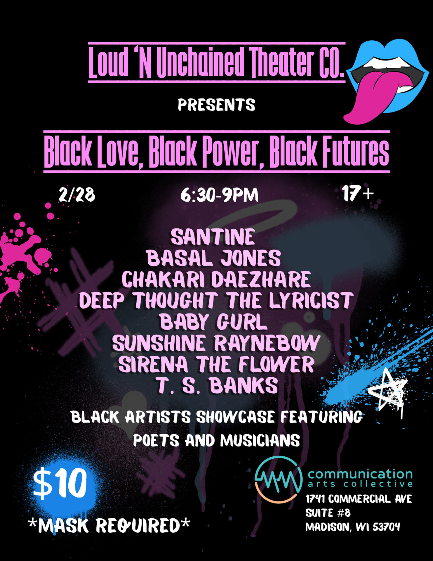 Loud N Unchained Theater Co Presents: Black Love, Black Power, and ...